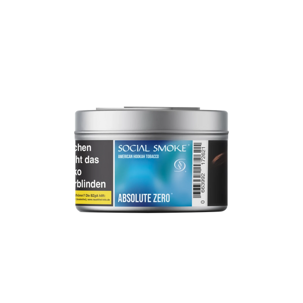 Social Smoke - Absolute Zero - 200g – ShishaBaba